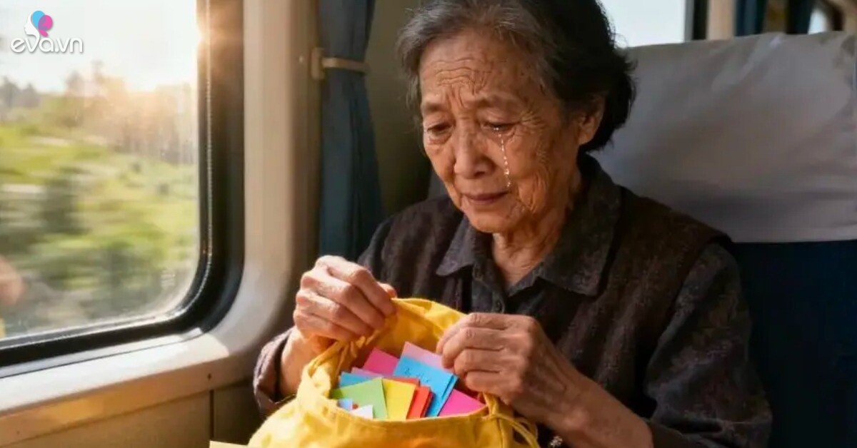 Chăm cháu ngoại 8 năm khi rời đi chỉ nhận được chiếc túi nhỏ, tưởng là ...