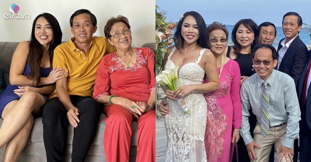 Gia đình Hoài Linh sum họp trong đám cưới em gái ở Mỹ