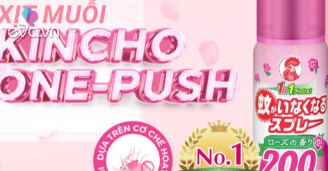 Xịt muỗi Kincho: Một lần xịt – Hiệu quả tức thì, muỗi biến mất