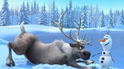 Cùng Olaf mang quà giáng sinh cho mọi người