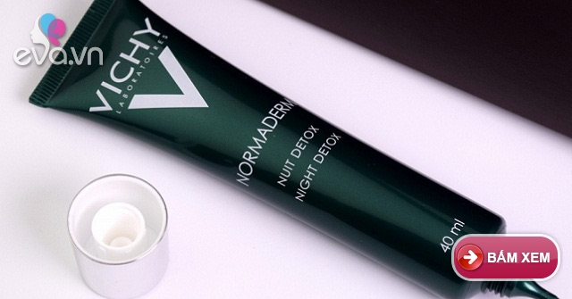 Vichy Normaderm Night Detox – se khít lỗ chân lông và thanh lọc độc tố