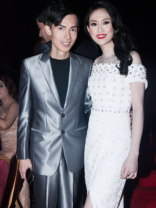 Hoa hậu Đông Nam Á Thu Vũ tỏa sáng ở chung kết Mr. International