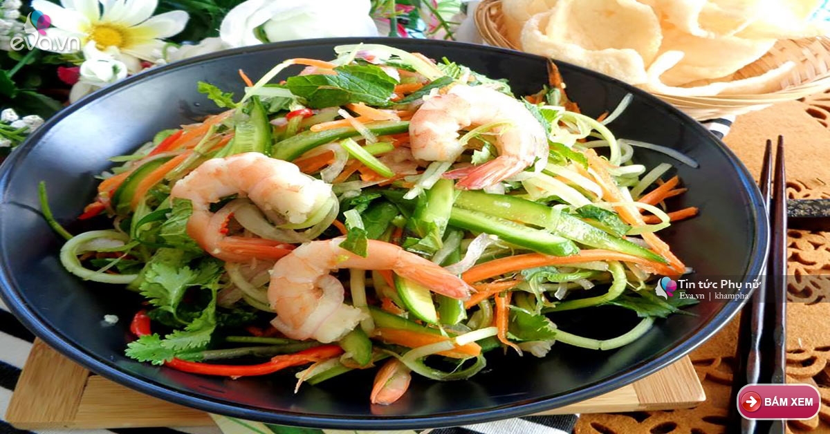 Nộm cần tây ăn mãi vẫn không ngán