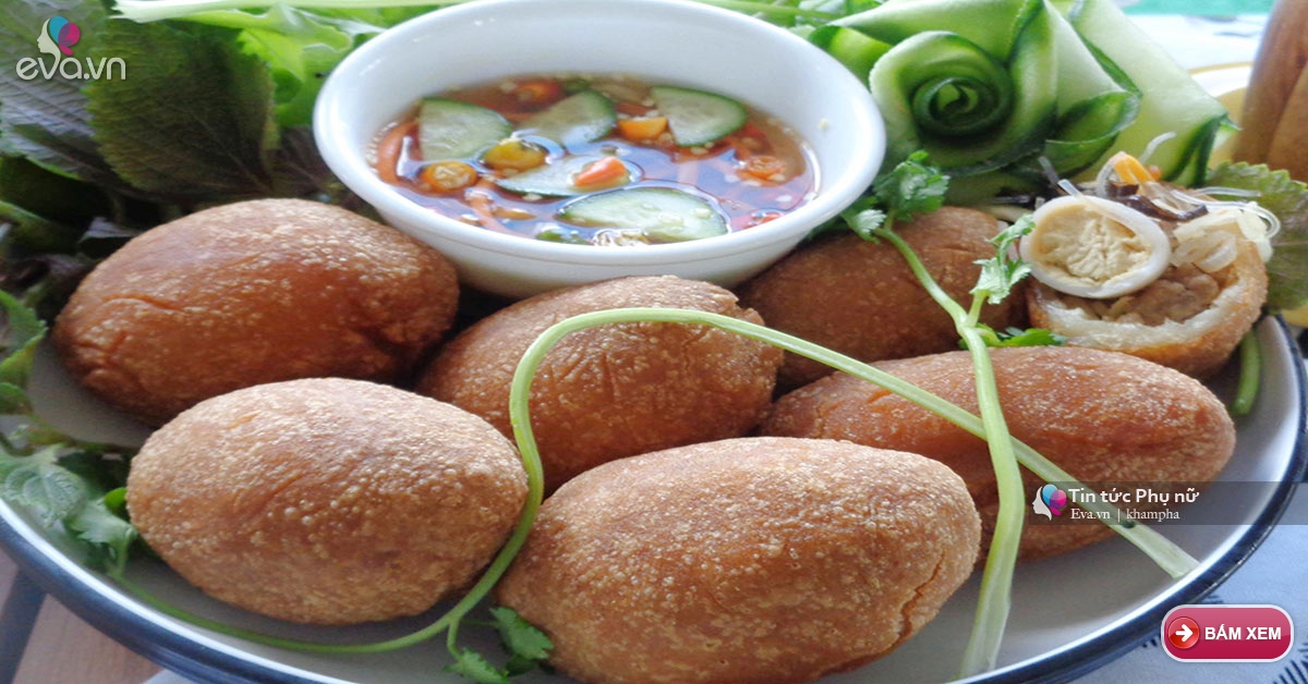 Mát trời thế này ăn bánh rán mặn thì còn gì ngon bằng! - Bếp Eva