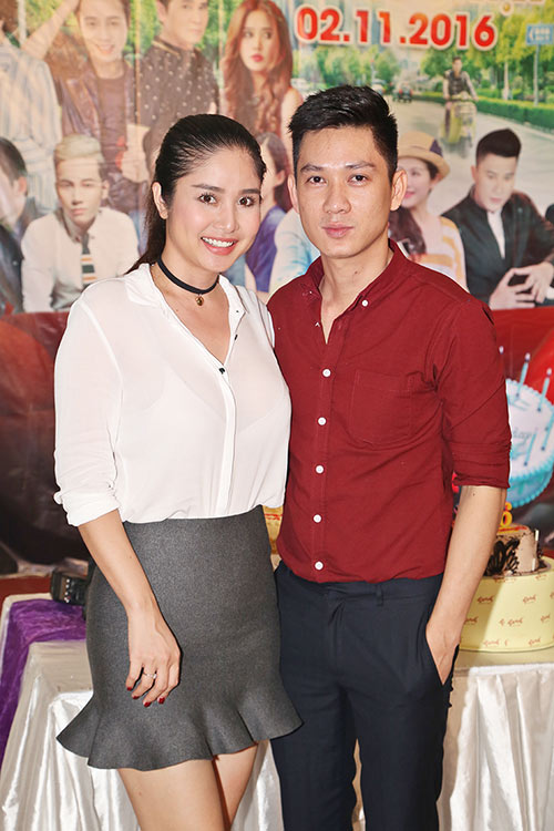 Hoàng Mập bất ngờ khi gặp lại Jolly B trong buổi đóng máy của đoàn phim