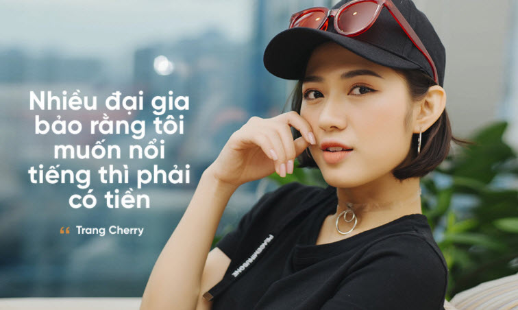 Trang Cherry là nữ diễn viên rất nổi tiếng và xinh đẹp thời gian gần đây