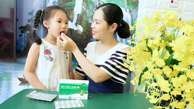An Hầu Đan: Giải pháp mới cho bệnh viêm amidan, viêm họng cấp và mãn tính