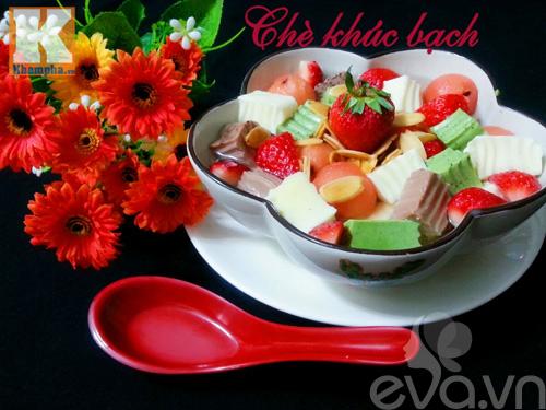 Chè khúc bạch giải nhiệt ngày hè