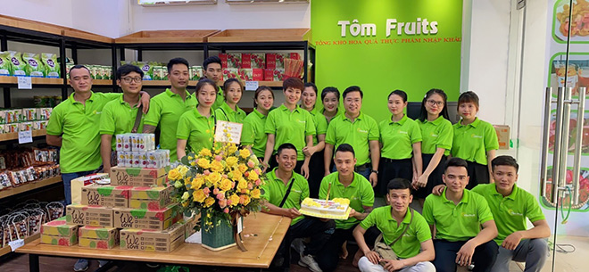 Tôm Fruits: Thương hiệu trái cây thực phẩm nhập khẩu uy tín Việt Nam