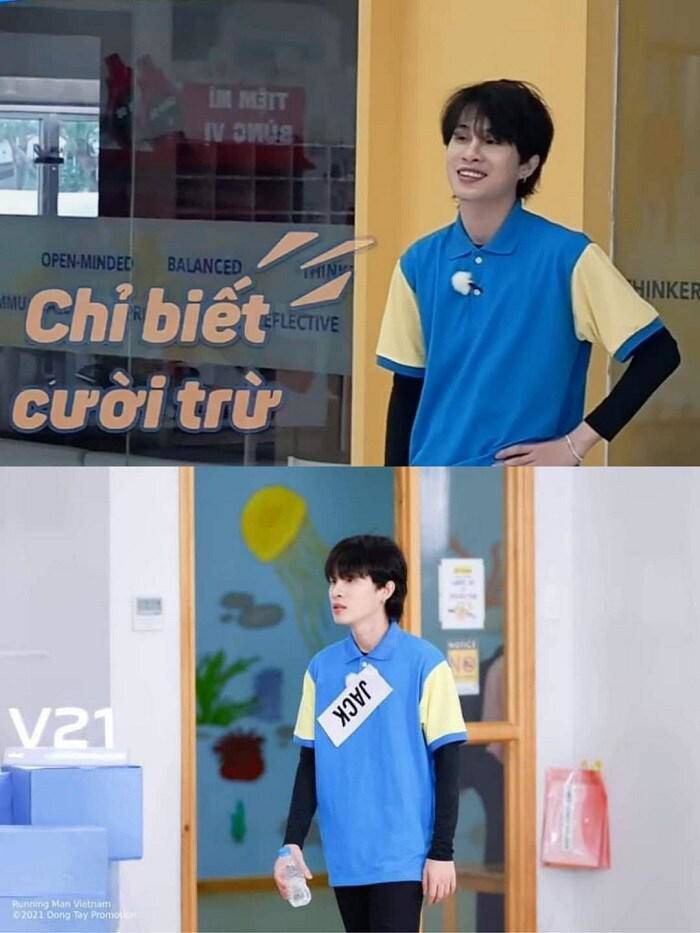 Jack bay màu từ tập 5 của Running Man Việt Nam?