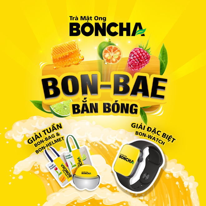 Bắn bóng hết mình, đón "sóng” quà tặng cực đã từ minigame của BONCHA
