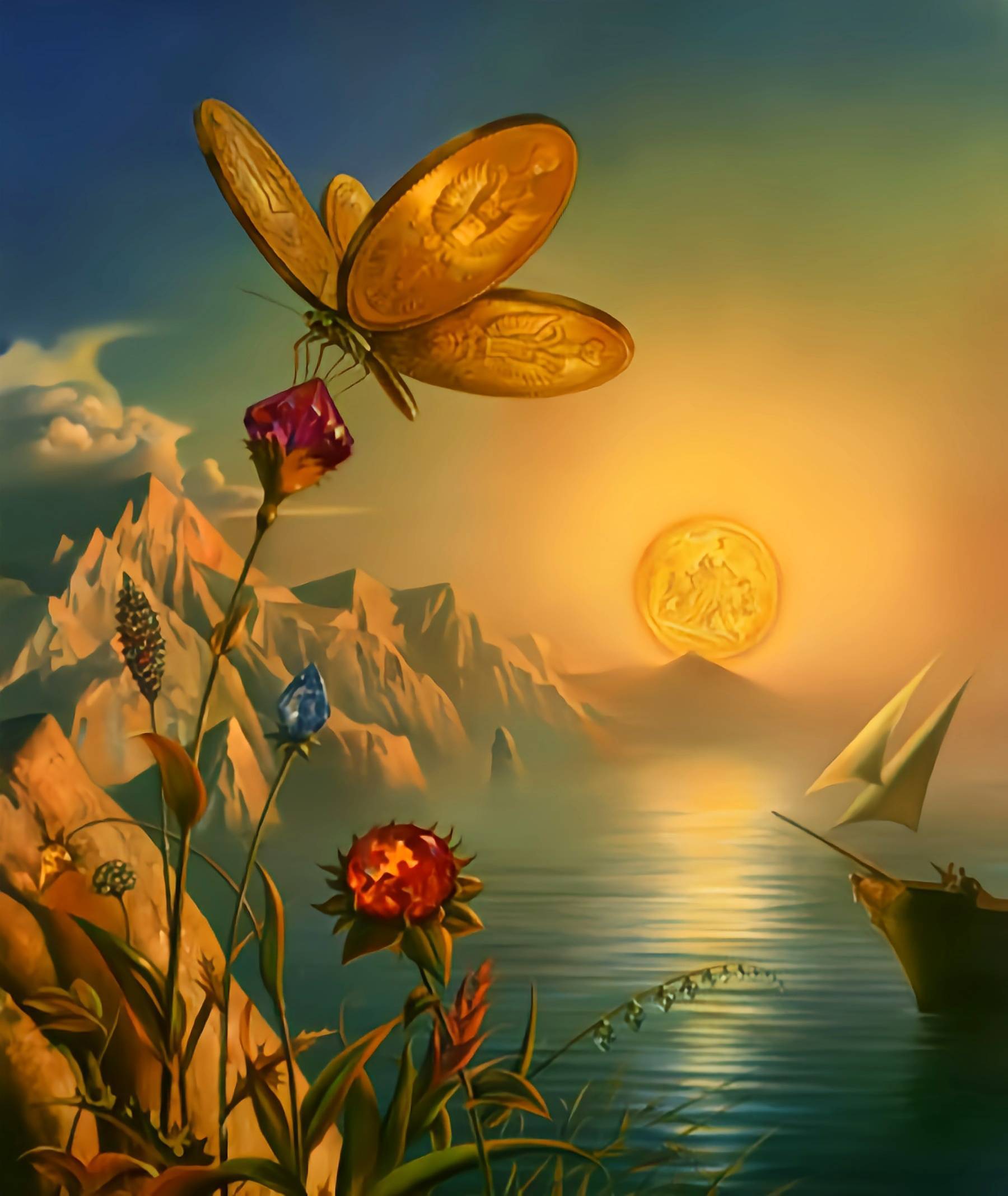 Trắc nghiệm tâm lý: Bạn nhìn thấy hình ảnh gì đầu tiên trong bức tranh này?