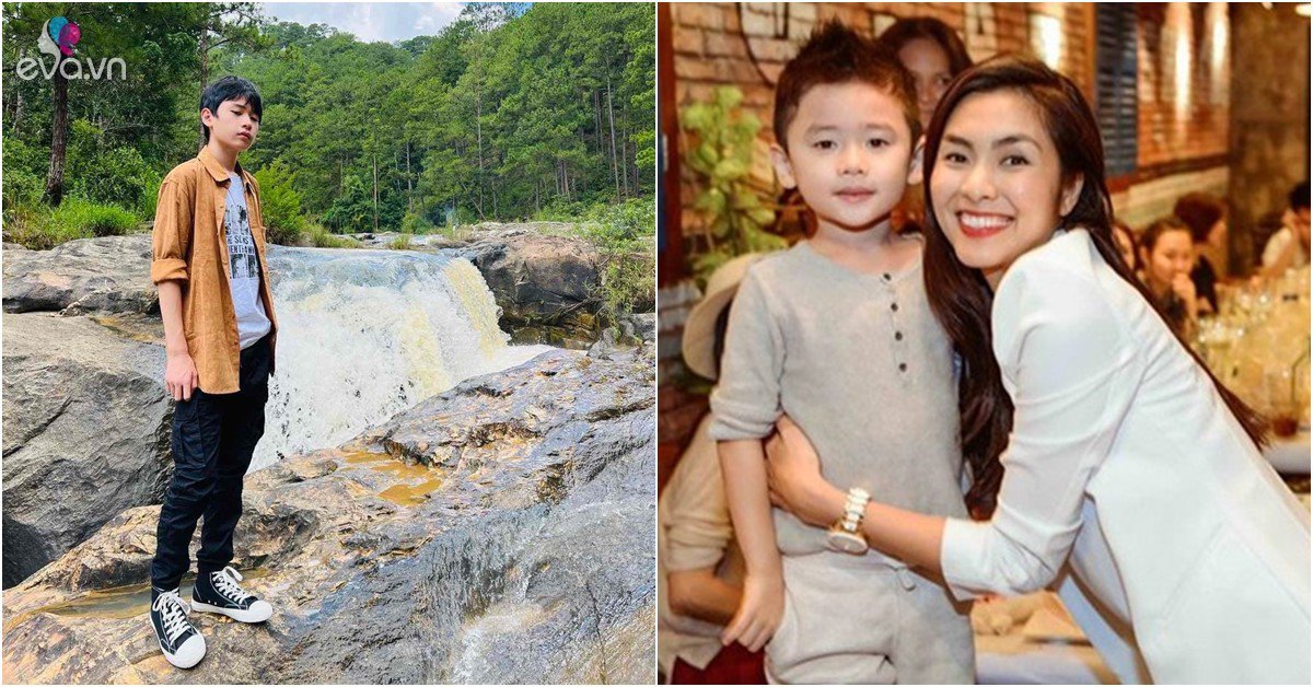 Con trai Thân Thúy Hà 13 tuổi cao 1m74, Tăng Thanh Hà cũng phải khen