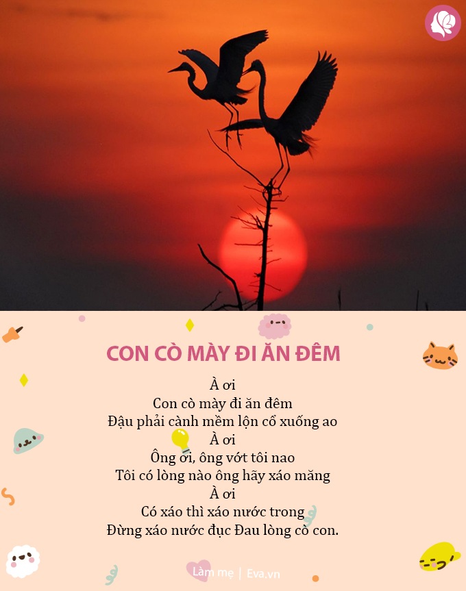 Những bài hát ru mẹ dễ hát, con ngủ ngon giấc, thông minh hơn