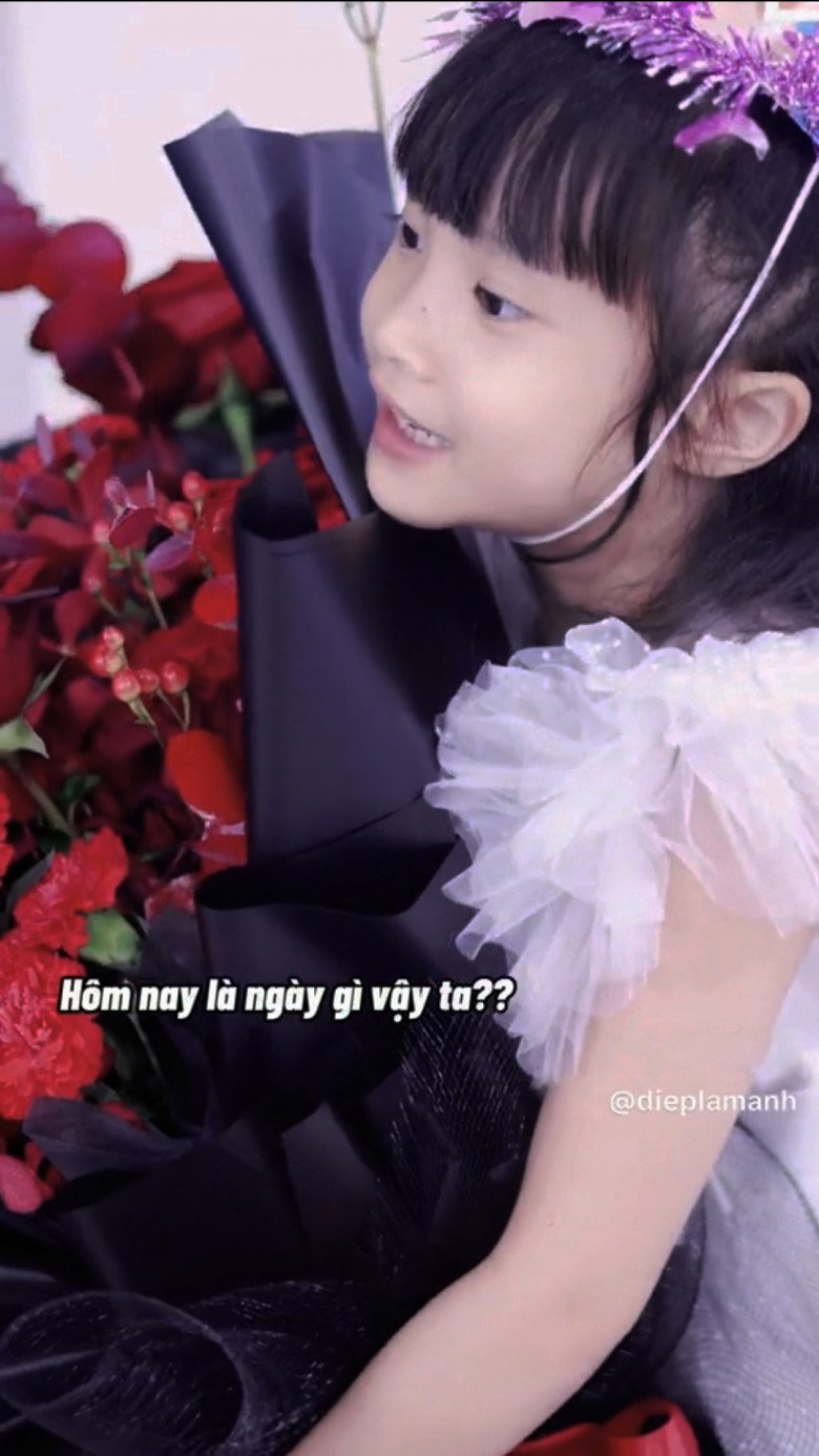 Bé Boorin nhà Diệp Lâm Anh 5 tuổi xinh xắn như tiểu công chúa, diện mạo trổ nét giống bố thiếu ...