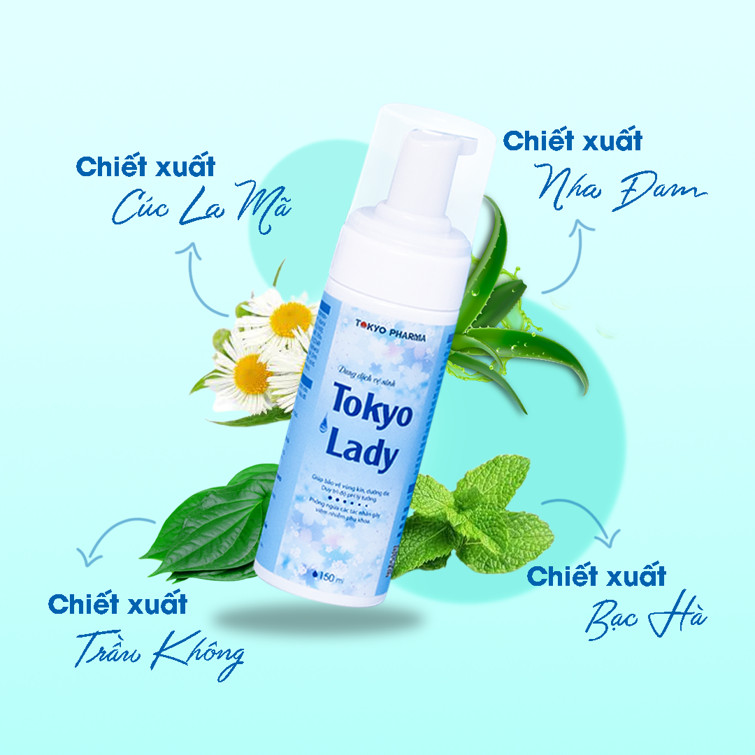 Tokyo Lady - Dung dịch vệ sinh tiên phong công nghệ