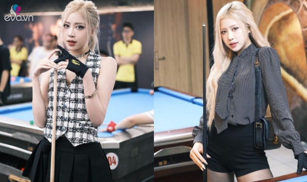 Rosé bản Việt mang vẻ đẹp nữ thần, đi đánh bi-da cũng ăn diện sành ...