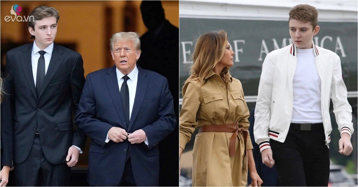Cậu út Barron Trump: 18 tuổi đã là chỗ dựa cho tổng thống Donald Trump ...