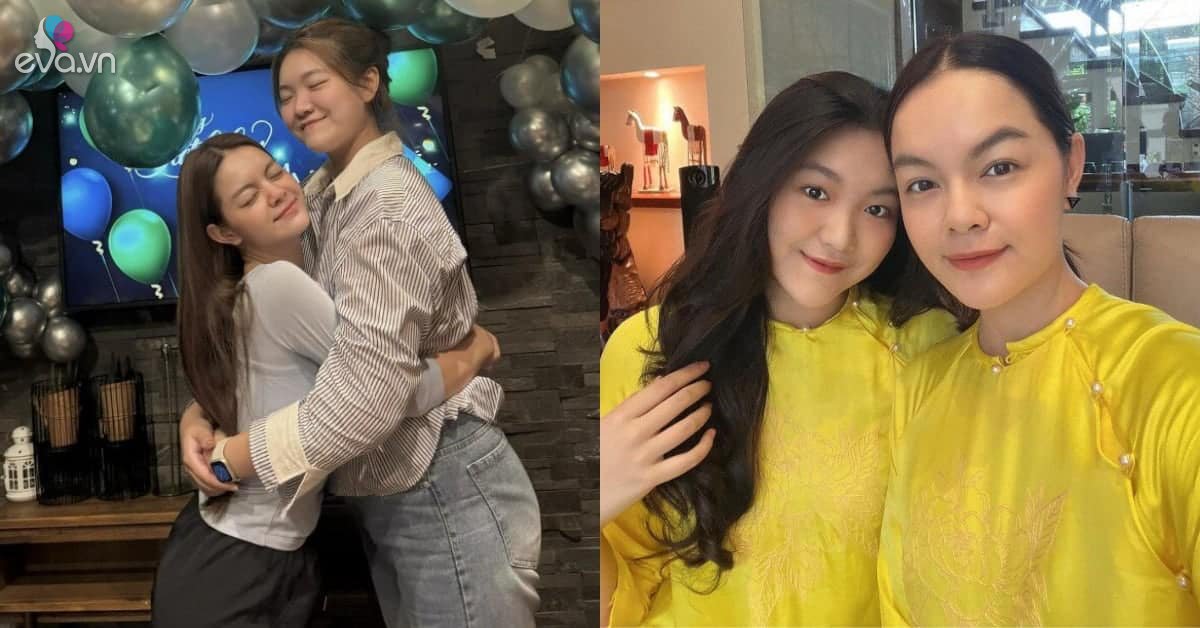 Phạm Quỳnh Anh 1m62, cố kiễng cũng chỉ cao tới cằm con gái 21 tuổi