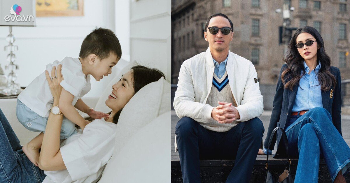 Cháu trai gia tộc 3000 tỷ nhà Tăng Thanh Hà hiếm hoi lên sóng, bé Mason ...