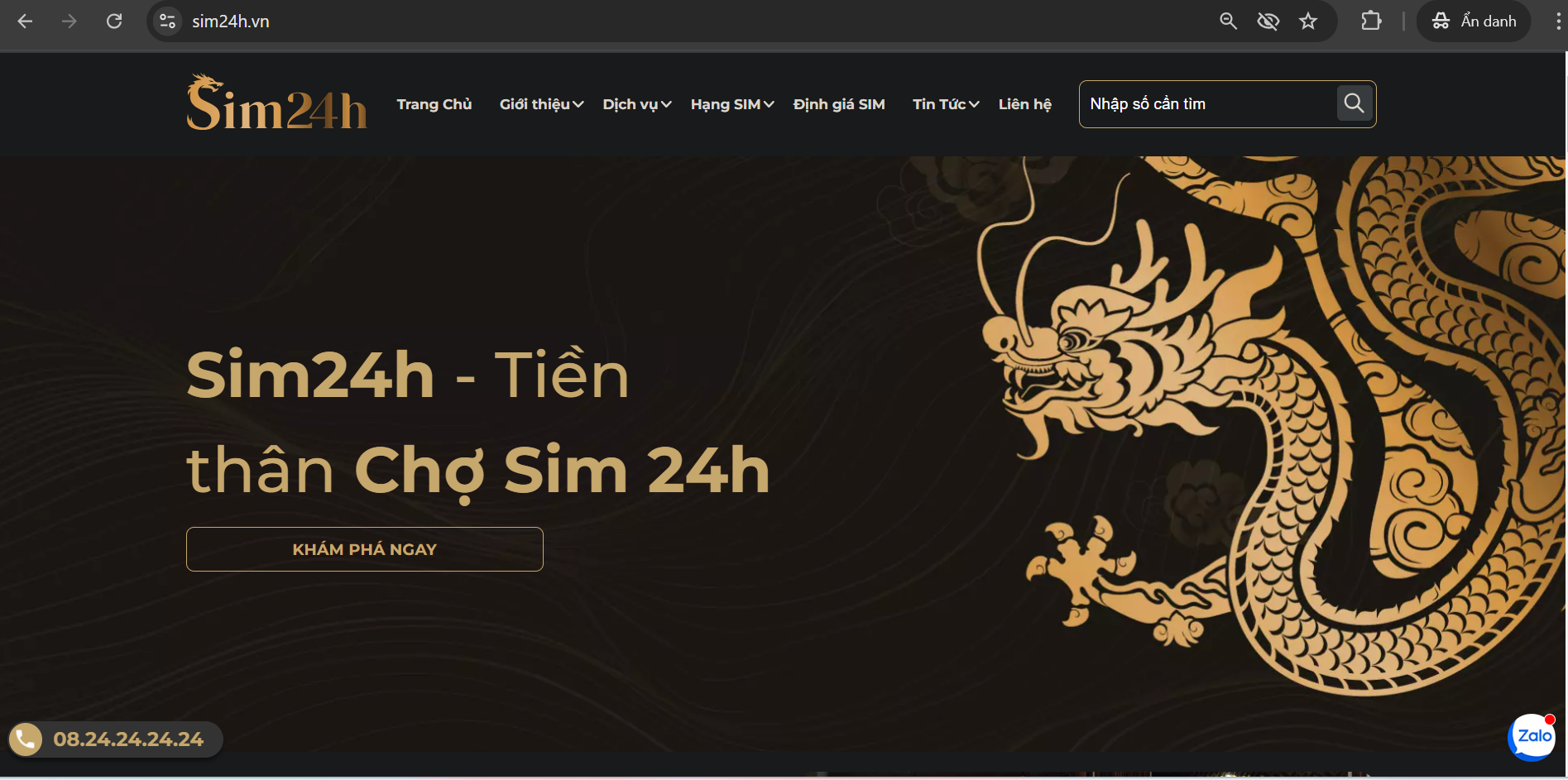 Sim24h: Công nghệ định giá SIM vượt trội, kho số đẹp dành riêng cho bạn