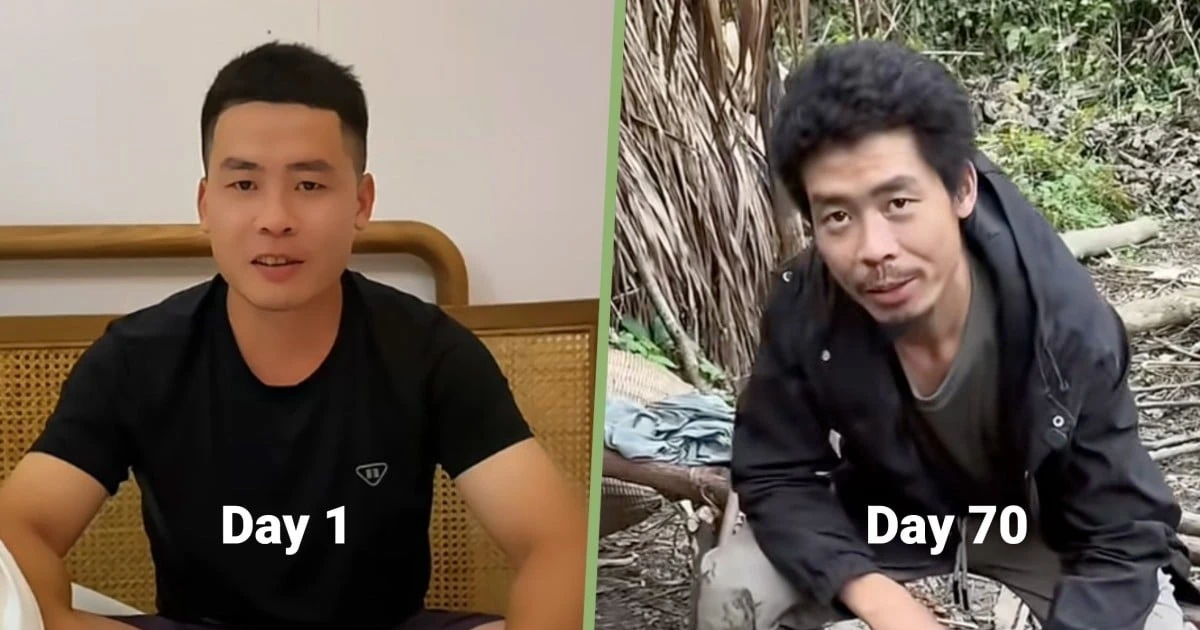 Chàng trai chinh phục thử thách sinh tồn 70 ngày trong rừng