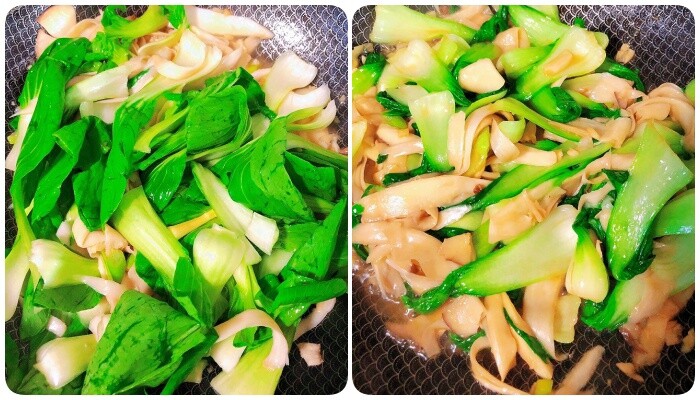 Loại rau giàu canxi đem xào với thứ này được món ăn vừa ngon lại bổ ...