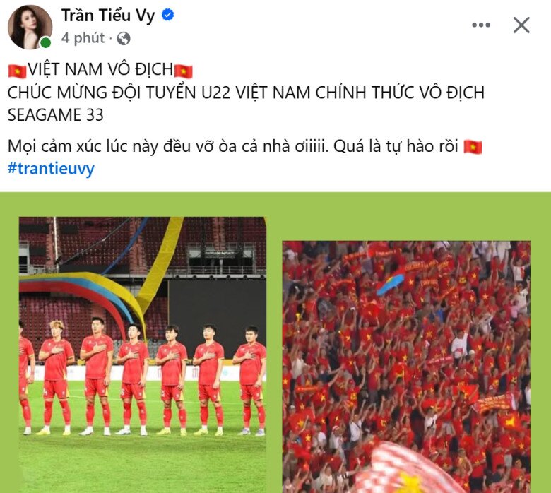 Sao Việt tự hào bóng đá Việt Nam giành vô địch SEA Games 33, Tùng Dương ...